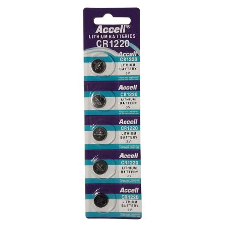 RedDevil Button/Coin Battery - CR1220 - 3V lithium - 5-pack carded ...
