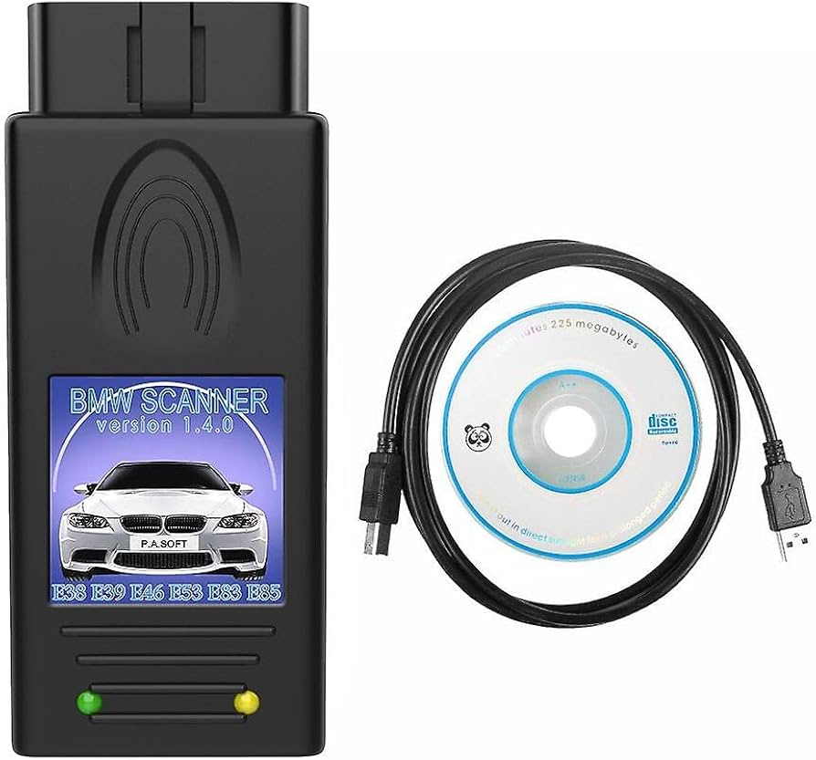 BMW Scanner v1.4.0 OBD2/OBDII Diagnostic Interface + Software - – Shopinc