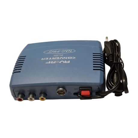 Nac-Pro ZD-002 AV-RF Converter with Double Sound Channels - Shopinc