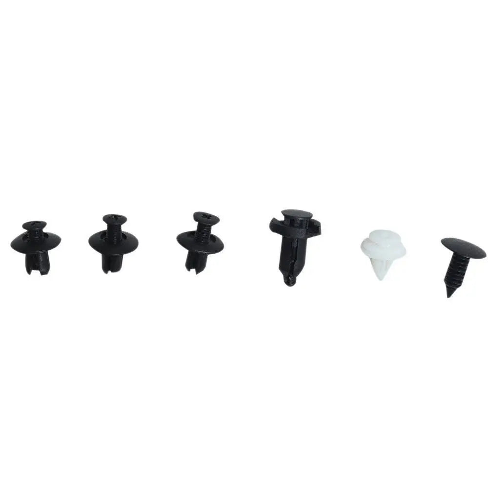 100Pcs Assorted Car Body Plastic Push Retainer Pin Rivet Fasteners Kit ...